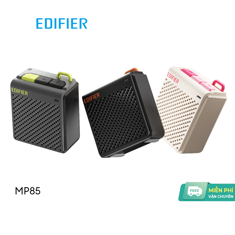 Loa bluetooth mini Edifier MP85 loa không dây (Đen/ Xám/ Trắng) hàng chính hãng | Shopee Việt Nam