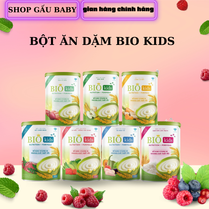 BỘT ĂN DẶM BIO KIDS 320G | Shopee Việt Nam