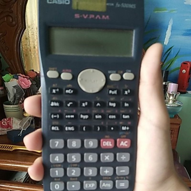 Máy tính casio 500MS cũ | Shopee Việt Nam