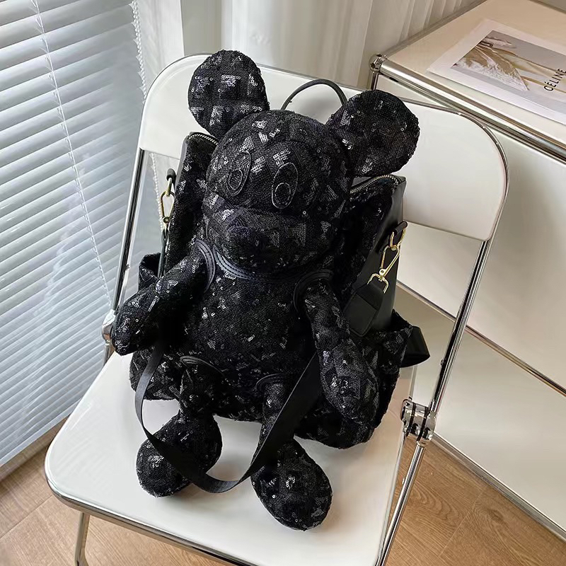 Ba lô mickey kim sa ( có dây đeo chéo ) hàng QC cao cấp l1 | Shopee ...