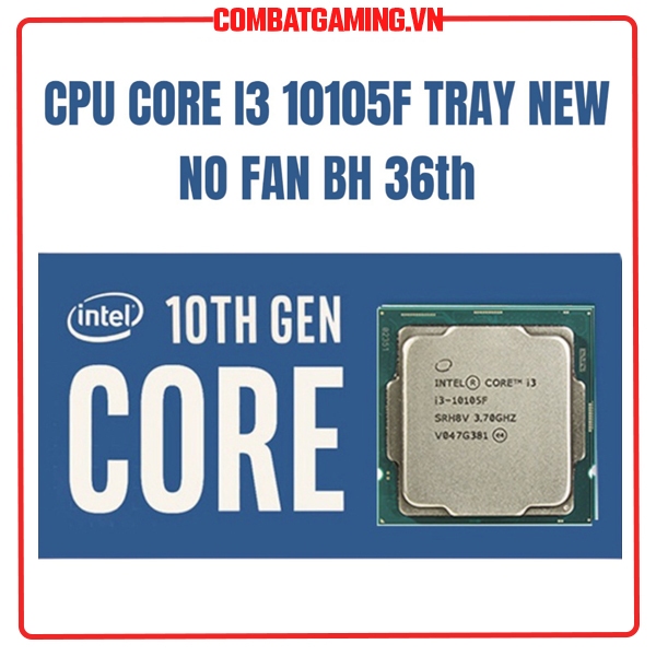 Bộ Vi Xử Lý CPU Intel Core i3 10105 | i5 10600K 10600KF | i7 10700 10700F Tray New BH 36 Tháng ...