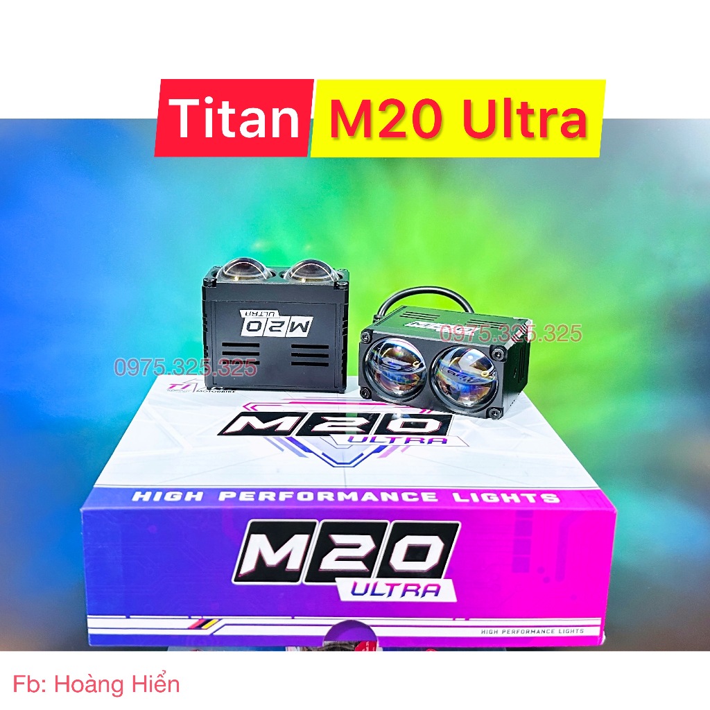[Chính Hãng] Titan M20 ultra 50W - 2024 - chung hãng với Xlight M30 m10 ...