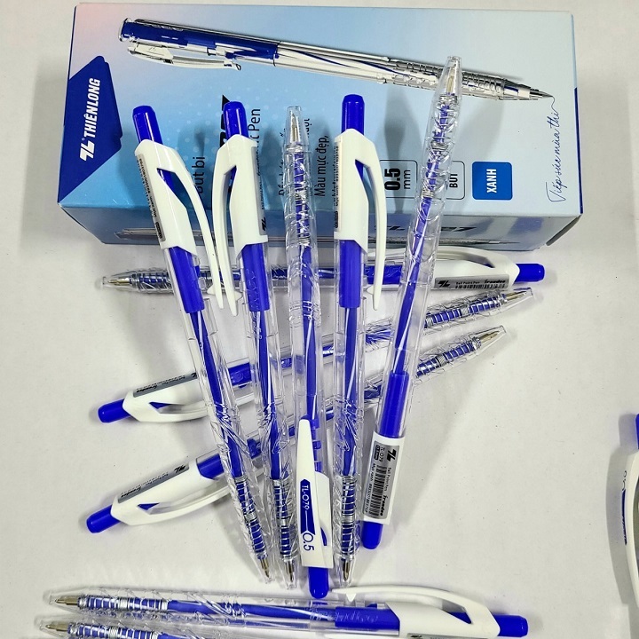 BÚT BI TL079 NÉT 0.5mm THIÊN LONG CHÍNH HÃNG | Shopee Việt Nam