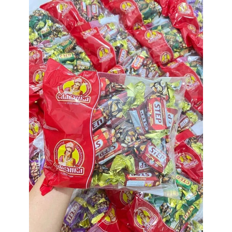 Kẹo socola caramen Cten Nga túi 500g | Shopee Việt Nam