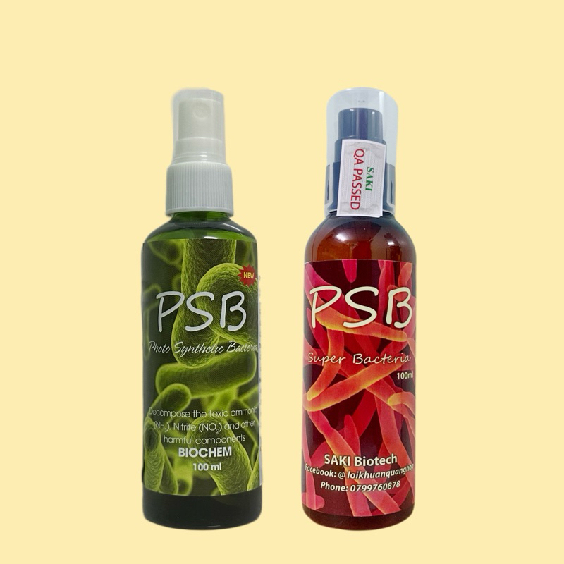 VI SINH - VI KHUẨN QUANG HỢP PSB (100ml) CHO HỒ CÁ CẢNH (HOẢ TỐC) | Shopee Việt Nam