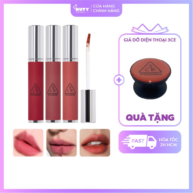 Son Kem 3CE Hazy Lip Clay 4g | Shopee Việt Nam