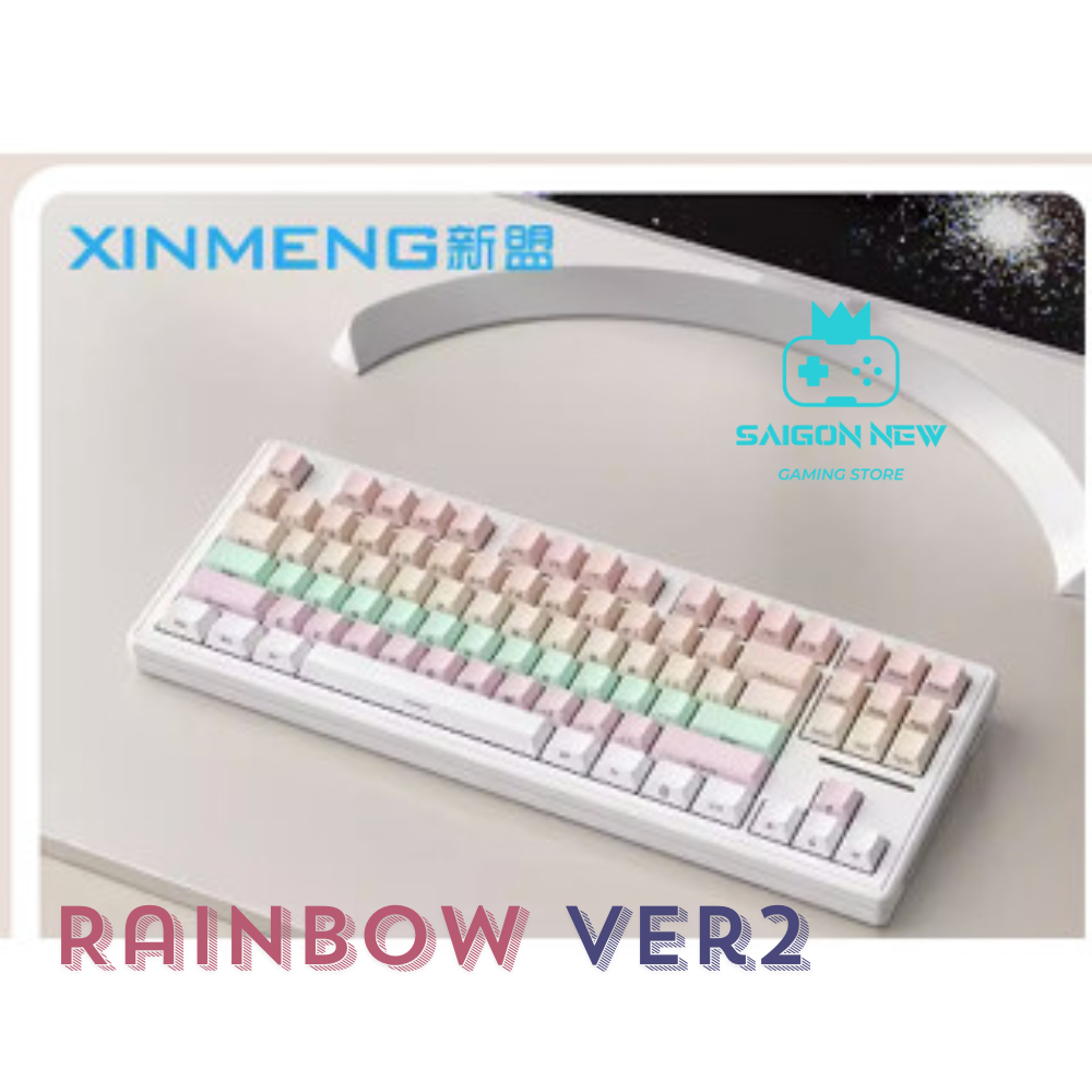 Bàn Phím Cơ Không Dây Xinmeng X98 PRO - LED RGB Cao Cấp - Hotswap 5 Pin ...