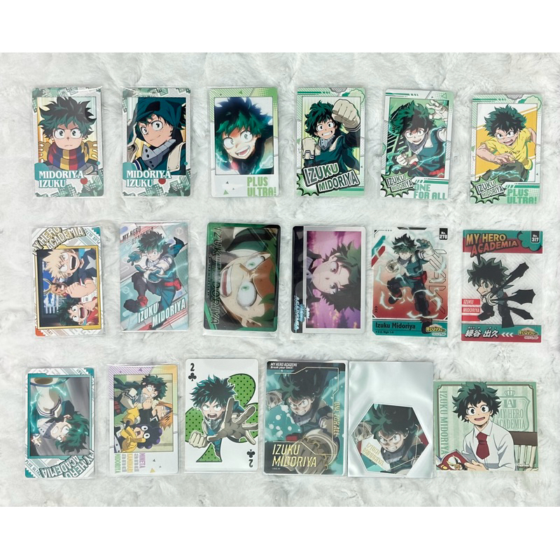 Card Nhân Vật Deku Học Viện Anh Hùng MHA | Shopee Việt Nam