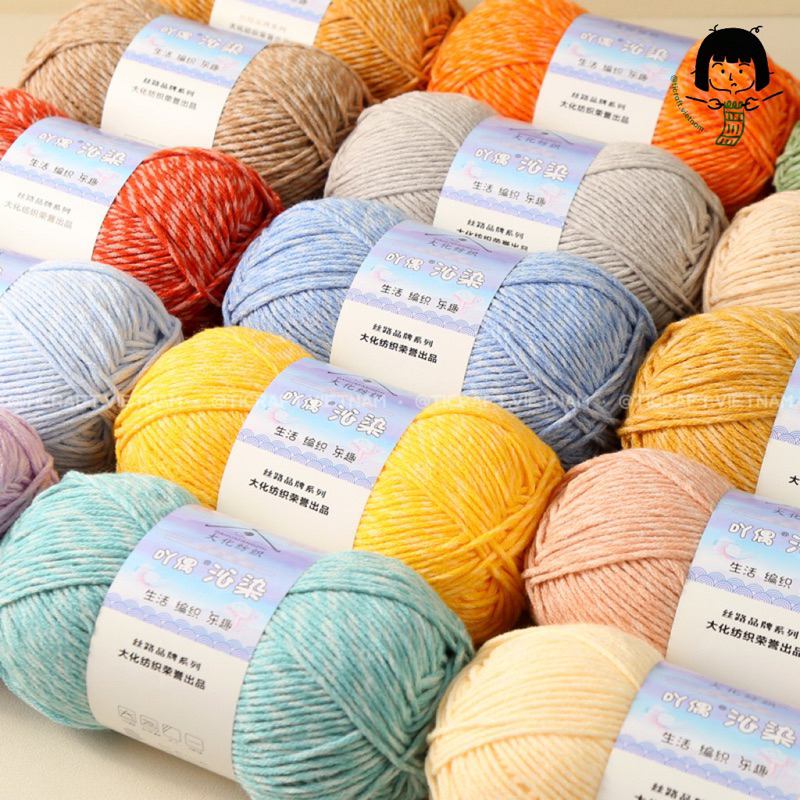 LEN YAOH WOOL (MÀU ĐỐM) ĐAN KHĂN CHOÀNG CỰC ẤM | Shopee Việt Nam