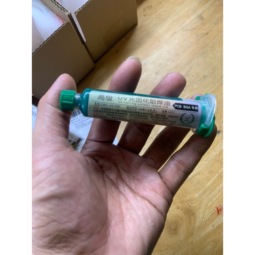 Keo UV xanh chống chạm mass ( Không kèm đèn UV) | Shopee Việt Nam