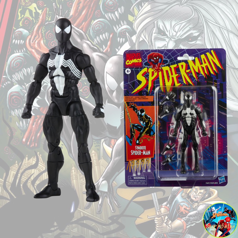 [HÀNG SẴN - HỎA TỐC] Mô Hình Symbiote Spider Man Marvel Legends Hasbro ...