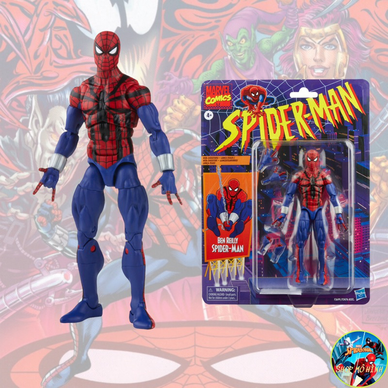 [HÀNG SẴN-HỎA TỐC] Mô Hình Ben Reilly Spider Man Marvel Legends Hasbro ...