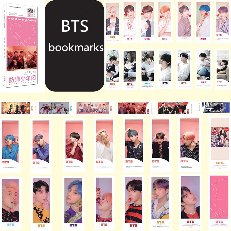 Bookmark đánh dấu sách nhóm nhạc BTS và các thành viên nhiều mẫu ...