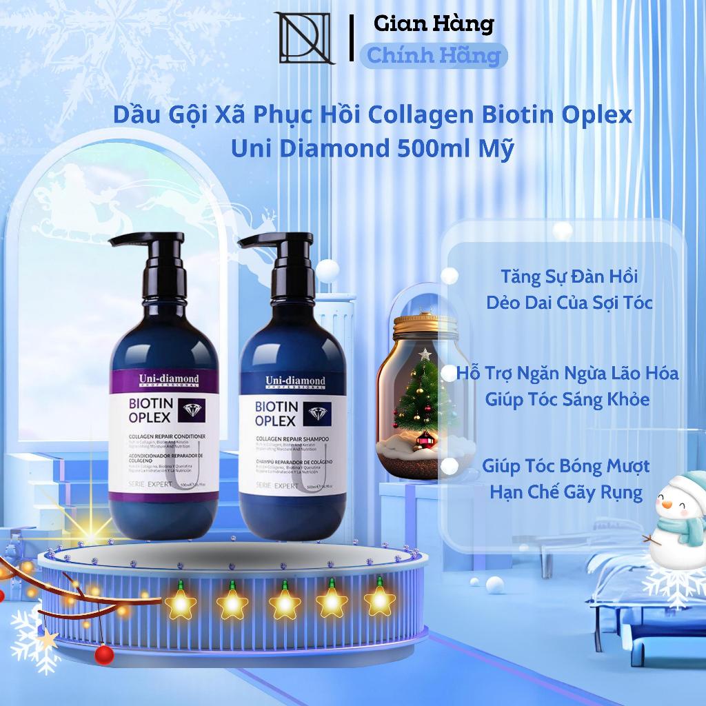Dầu Gội Xã Phục Hồi Collagen Biotin Oplex Uni Diamond 350ml | Shopee ...