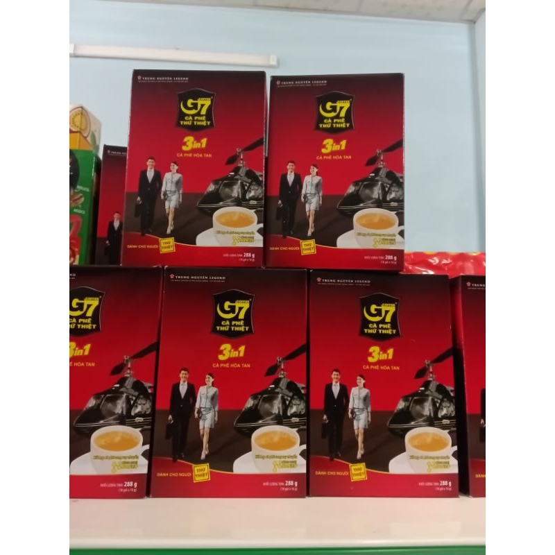 Cafe hòa tan G7 hộp 18 gói x 16g | Shopee Việt Nam
