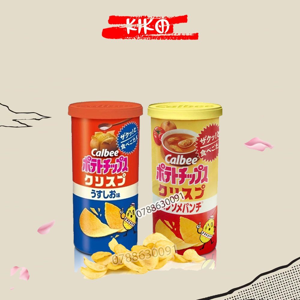 Snack Khoai Tây Calbee Nhiều Vị Cho Bé Hộp 50g | Shopee Việt Nam