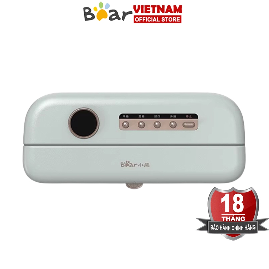 Máy hút chân không thực phẩm Bear FKJ-C01U1 tự động hàn miêng túi, 4 ...
