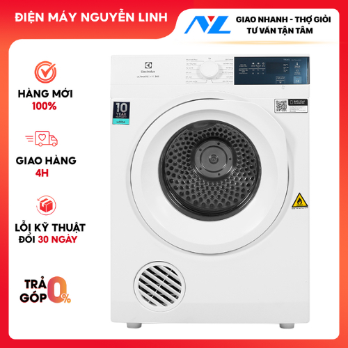 EDV754H3WB - MÁY SẤY THÔNG HƠI ELECTROLUX EDV754H3WB 7.5KG - BẢO HÀNH ...