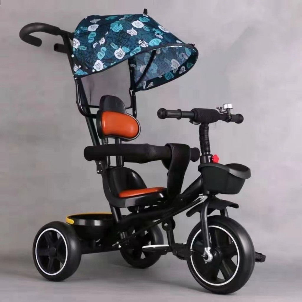 XE ĐẨY XE ĐẠP BA BÁNH CHO BÉ TỪ 6 THÁNG TRỞ LÊN MODEL SYD-618 CÓ MÁI ...