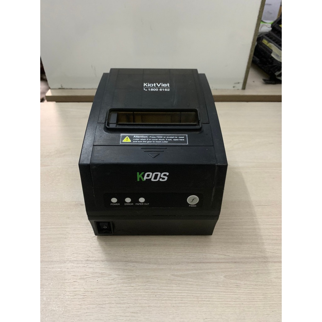 Máy in nhiệt Kpos kiotviet model BP – T3B ( USB + LAN ) [ đã qua sử ...