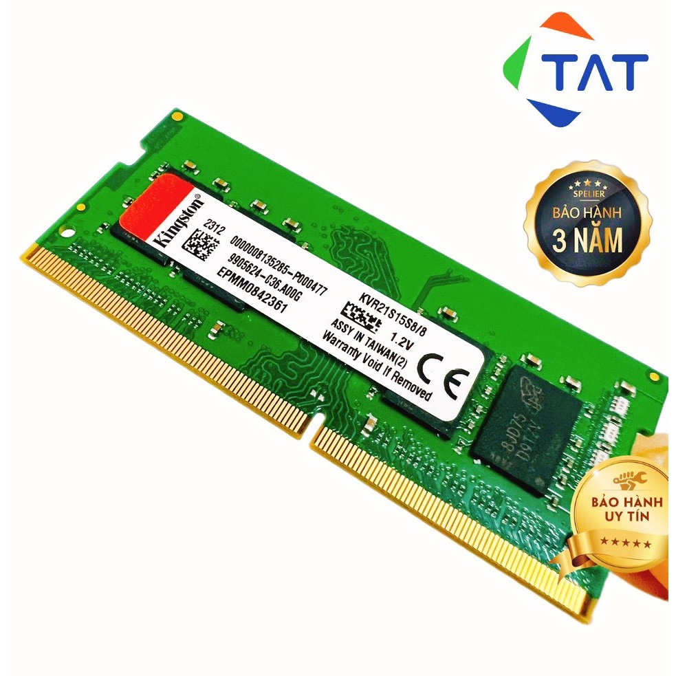 Ram DDR4 8GB 2133Mhz Kingston Chính Hãng - Bảo hành 3 năm 1 đổi 1 ...