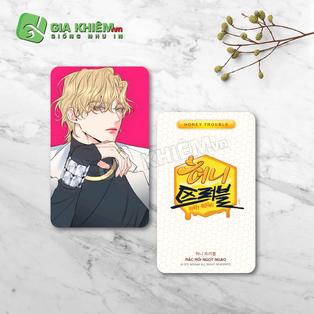 Lomo card HONEY TROUBLE - RẮC RỐI NGỌT NGÀO (Part 1) | Shopee Việt Nam