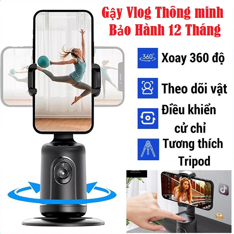 Gimbal P01 Bắt Chuyển Động Kèm Remote, Giá Đỡ Gymbal Chân Cao 2.1M, Tự ...
