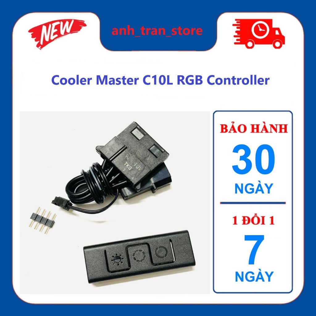 Bộ điều khiển Cooler Master Wired RGB Controller C10L | Shopee Việt Nam