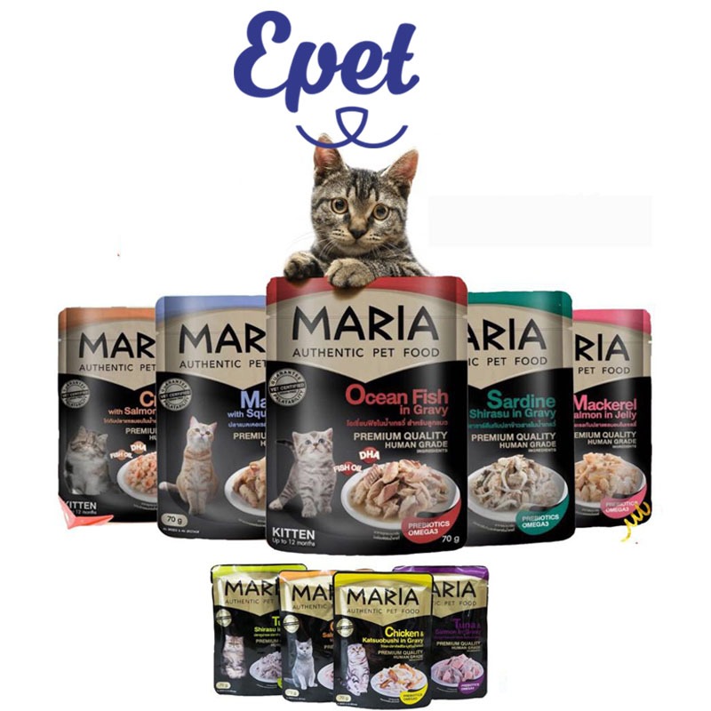 [Sale] Pate MARIA Cho Mèo 70g Thơm Ngon Đủ Vị (Nhập khẩu Thái Lan ...