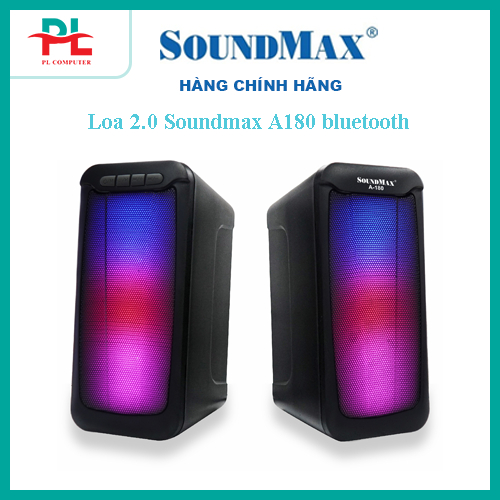 Loa 2.0 Soundmax A180 bluetooth - Hàng chính hãng | Shopee Việt Nam