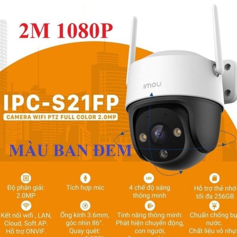 Camera IPC-S21FP (Cruiser SE 2MP ) | Shopee Việt Nam