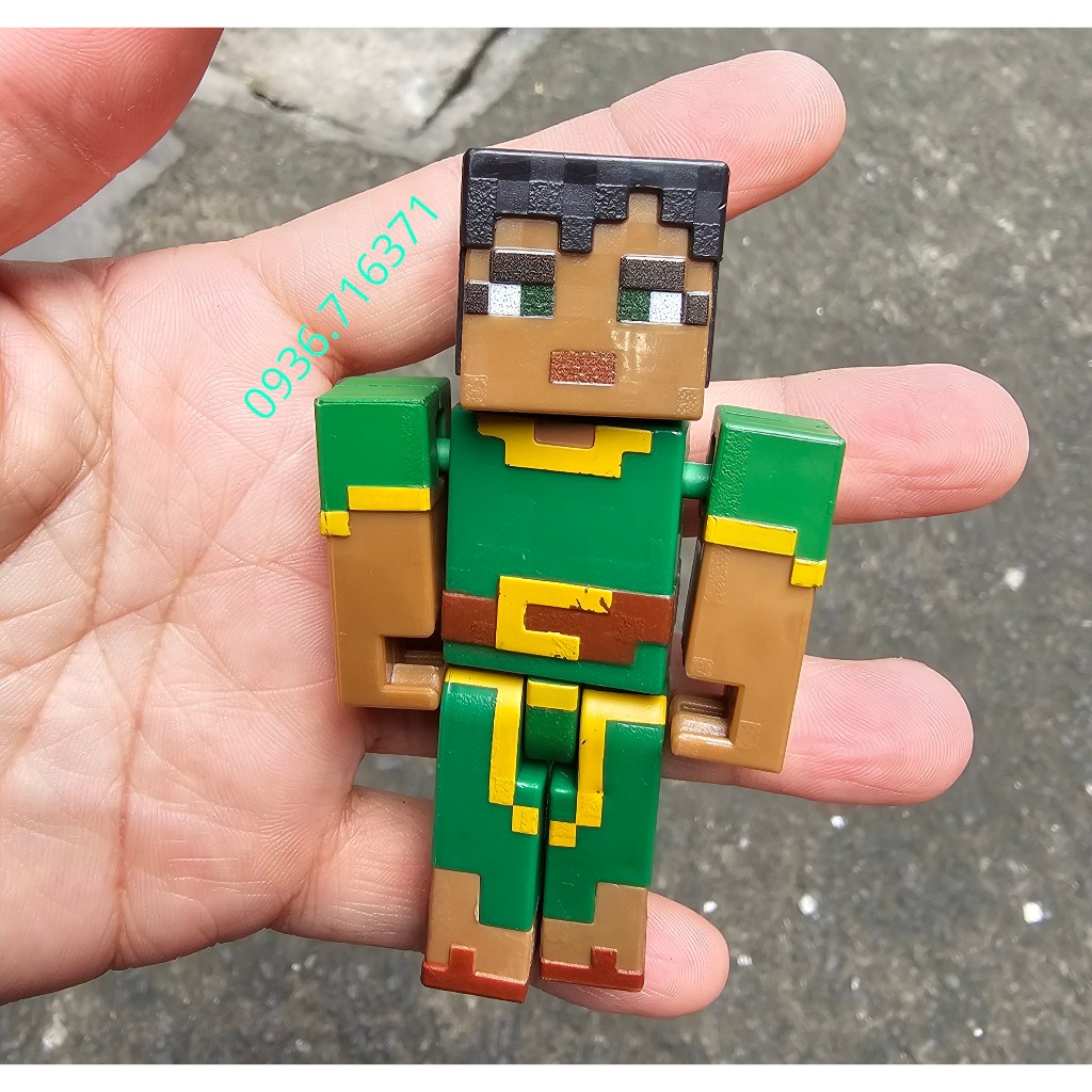 Mô hình nhân vật Minecraft cao 8.5cm hàng chính hãng Mattel Nobox ...