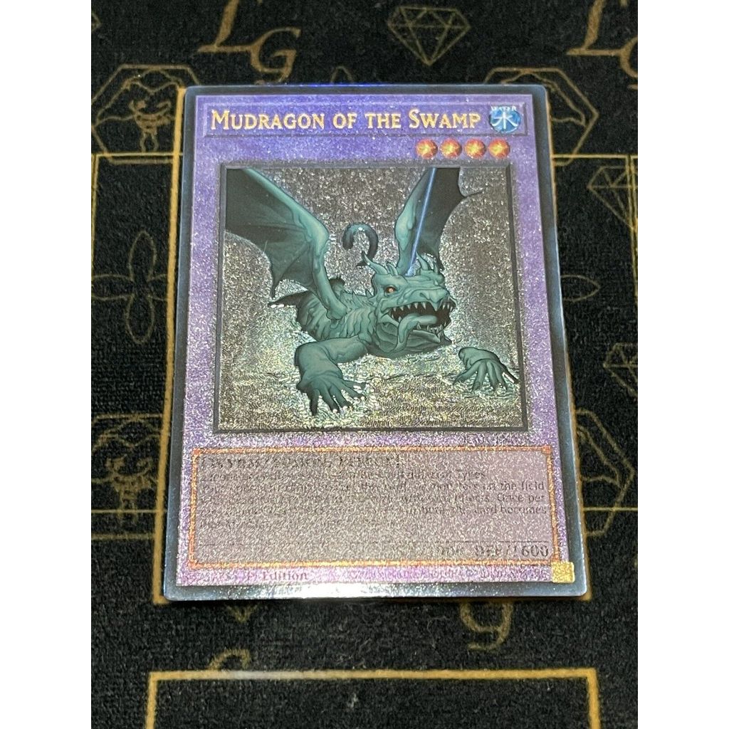ra01 Lá bài thẻ bài Yugioh Mudragon of the Swamp – secret super ultra Rare - Tặng bọc bài nhựa ...