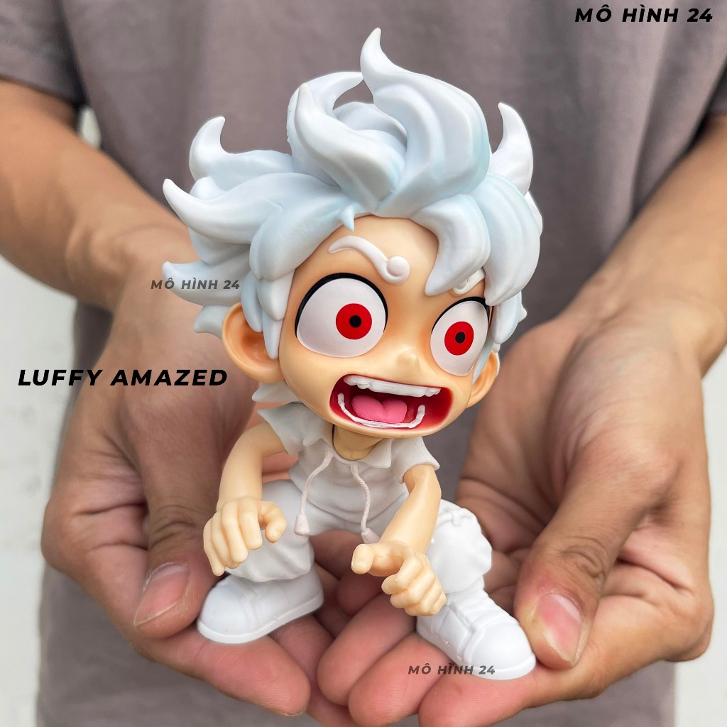 [ẢNH TỰ CHỤP] 14cm Mô hình nhân vật figure Luffy Nika Amazed AI luffy ...