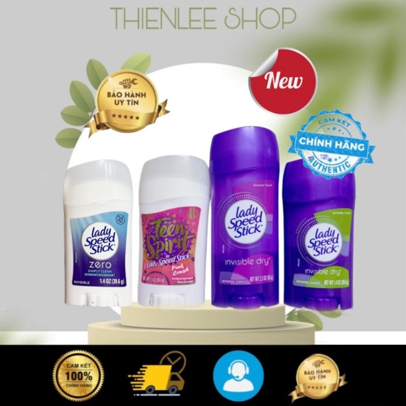 LĂN KHỬ MÙI SPEED STICK Nữ 65g - MỸ | Shopee Việt Nam