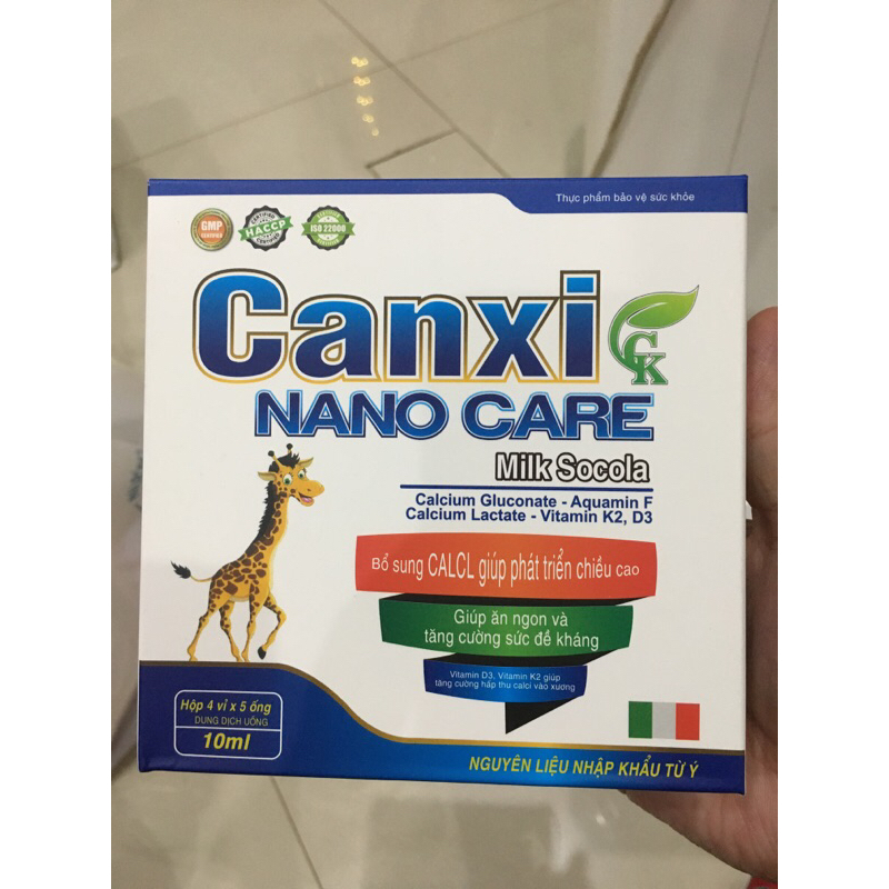 Canxi Nano Care Milk Socola | Shopee Việt Nam