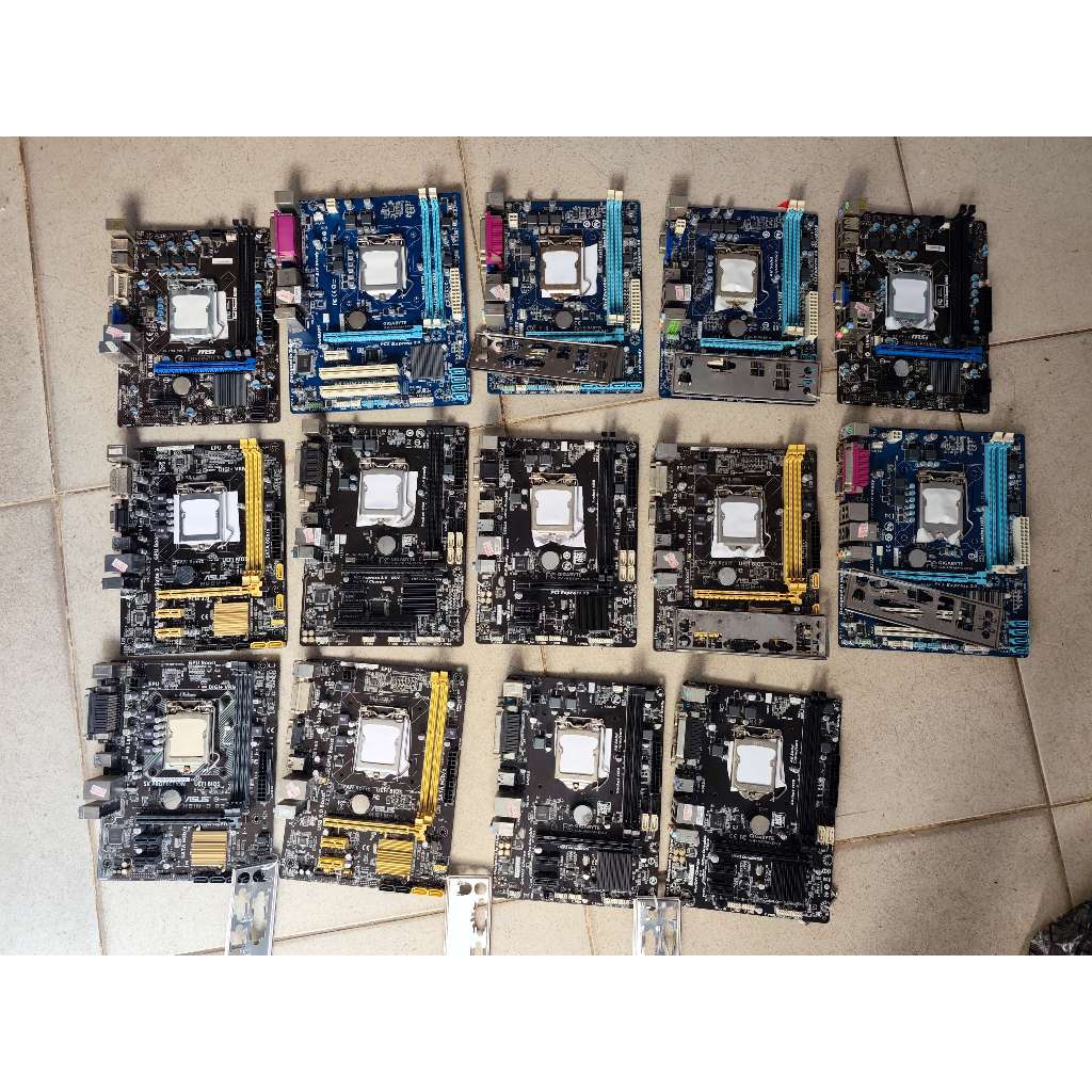 Main máy tính H81 bóc máy chính hãng Gigabyte, Asus...tặng kèm chắn ...
