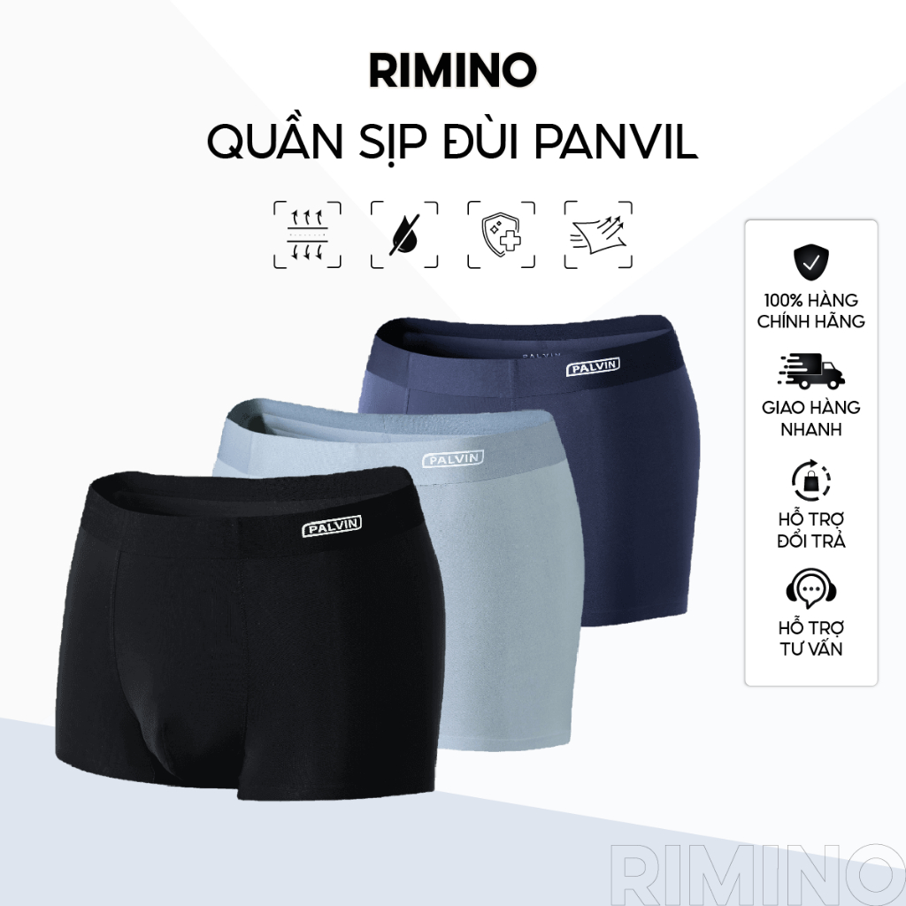 Quần lót nam vải lụa băng, quần sịp nam boxer thun lạnh cao cấp kháng ...