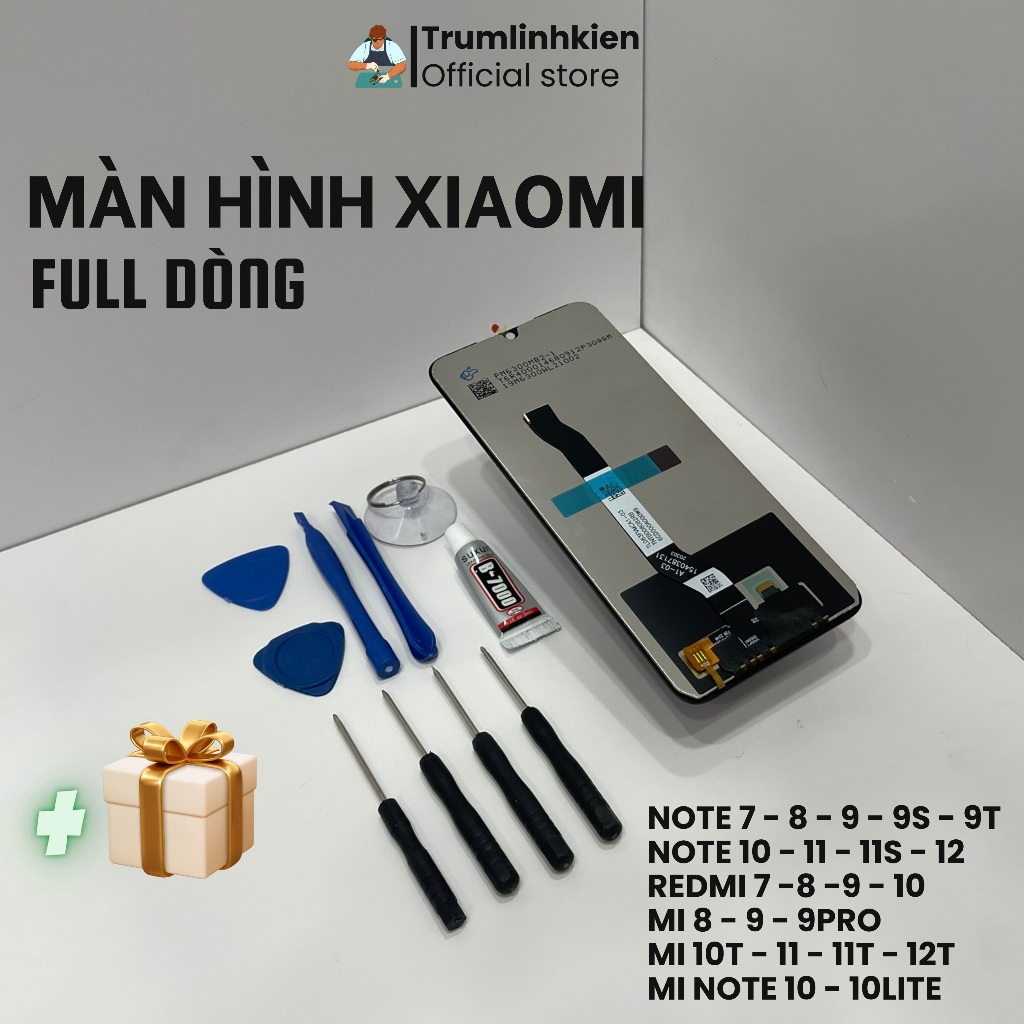 Màn hình zin Xiaomi Note 7 Note 8 Note 9 Note 10 Note 11 Note 12 9S 9T Poco M3 Redmi 7 Redmi 8 ...