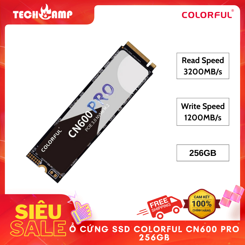 Ổ Cứng SSD Colorful CN600 PRO 256GB - Hàng chính hãng | Shopee Việt Nam