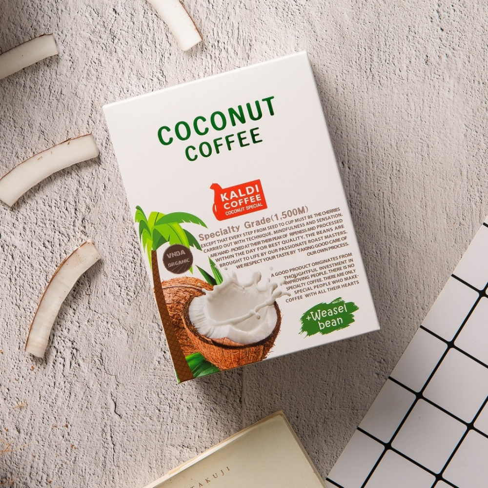 Cà phê dừa Coconut Kaldi Coffee 150g | Shopee Việt Nam