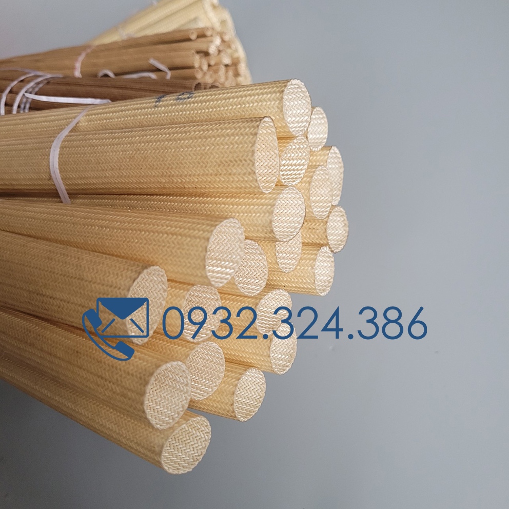 (BÁN THEO SỢI) Ống gen amiang cách điện, chịu nhiệt 600 độ, chống cháy ...