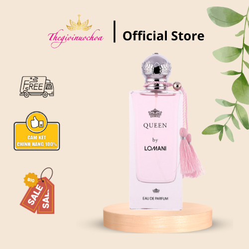 Nước hoa Unisex QUEEN BY LOMANI EDP 90 ML | Shopee Việt Nam