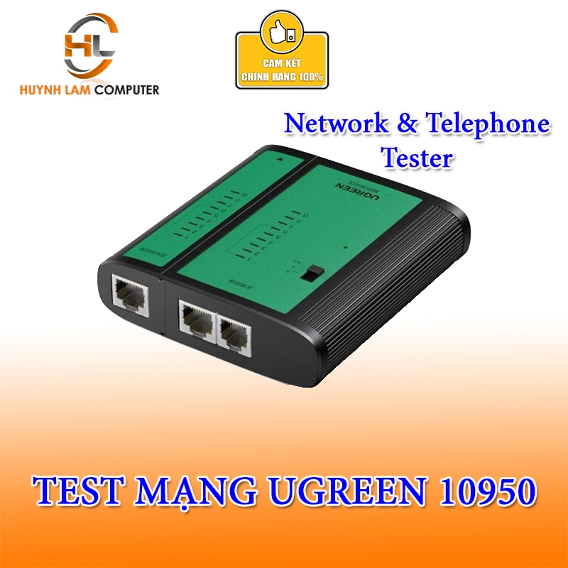 Bộ test cáp mạng Ugreen 10950 | RJ45 & RJ12 | Shopee Việt Nam