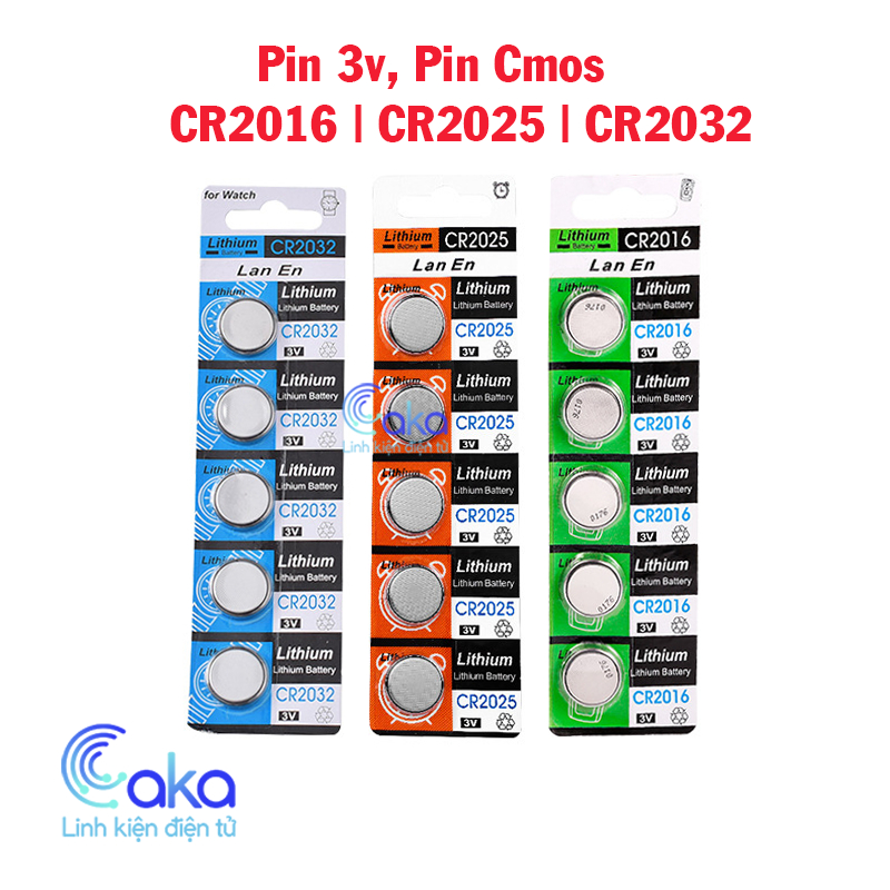 Pin 3V Lithium CR2032 CR2025 CR2016 pin Cmos | Shopee Việt Nam