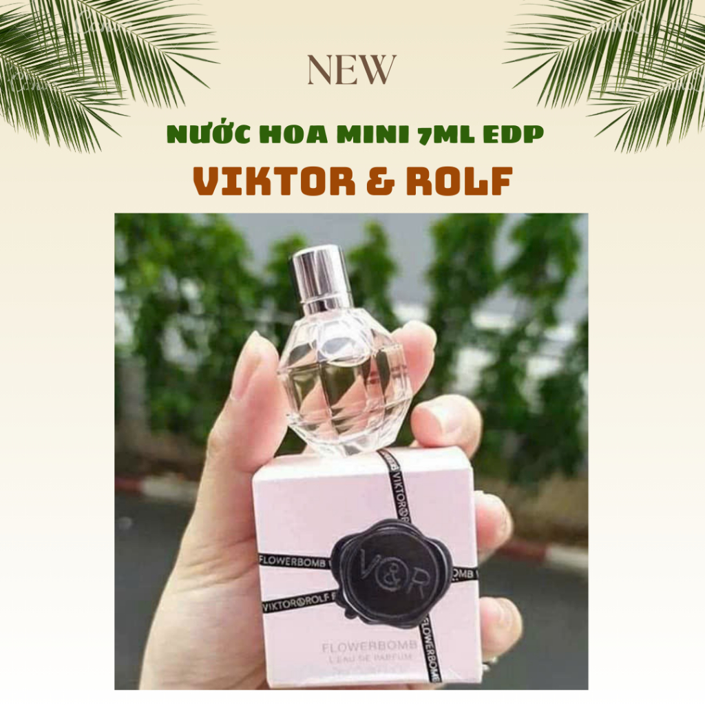 VIKTOR & ROLF - Flowerbomb Eau de Parfum - 7mL (Miniature) | Shopee ...