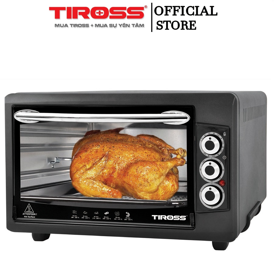 Lò nướng 50L Tiross TS9603 Sản xuất tại Thổ Nhĩ Kỳ - Hàng chính hãng ...