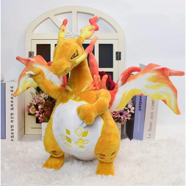 Gấu bông Pokemon rồng lửa Charizard/Lizadon tuyển tập các cấp tiến hóa ...