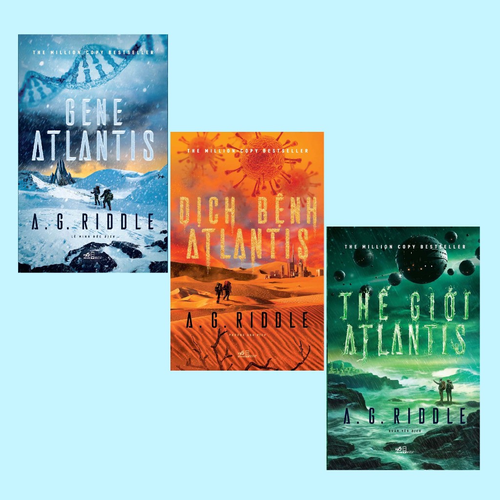 Sách - Series Atlantis (A. G. Riddle) (Nhã Nam) | Shopee Việt Nam