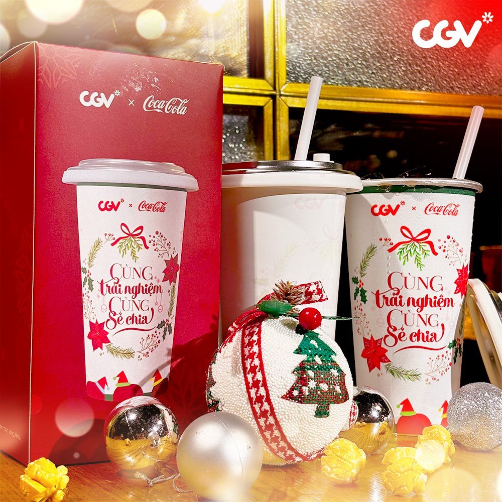 Ly Đổi Màu Giới Hạn CGV X Coca Cola Mùa Giáng Sinh | Shopee Việt Nam